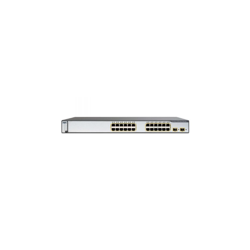Switch Cisco Catalyst 3750, format rackable 1U, 24 ports Fast Ethernet ...