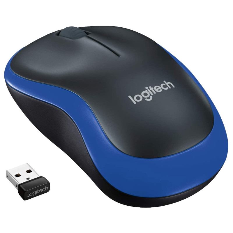 LOGITECH WIRELESS MOUSE M185 blue 12M (910-002239)