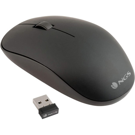 NGS 24GhZ WIRELESS OPTICAL MOUSE NANO RECEIVER- 1000 DPI (EASYALPHA)