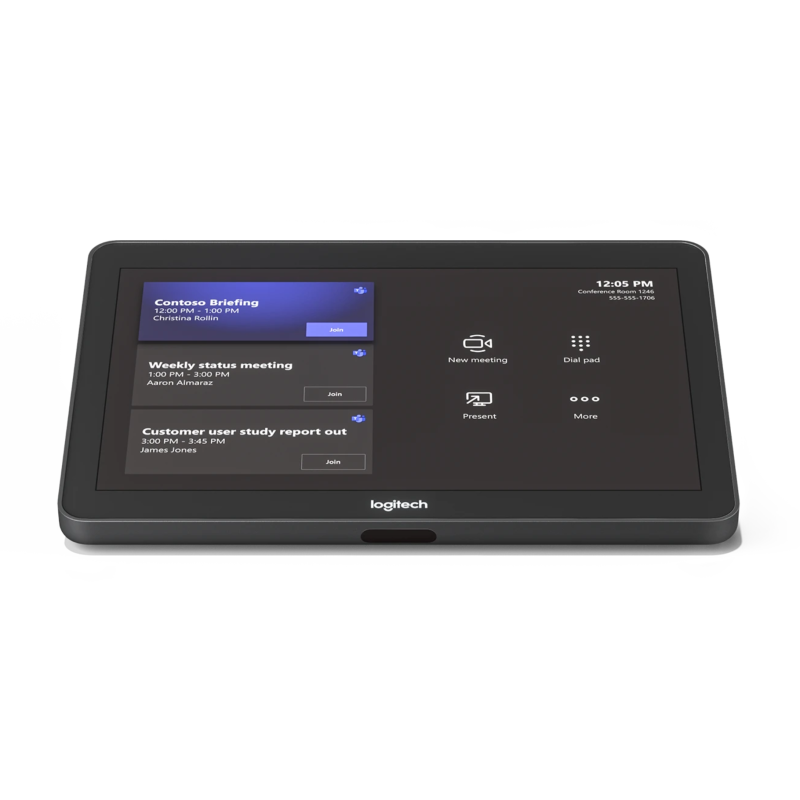 LOGITECH Contrôleur tactile Logitech Tap pour les salles de réunion 24M ...