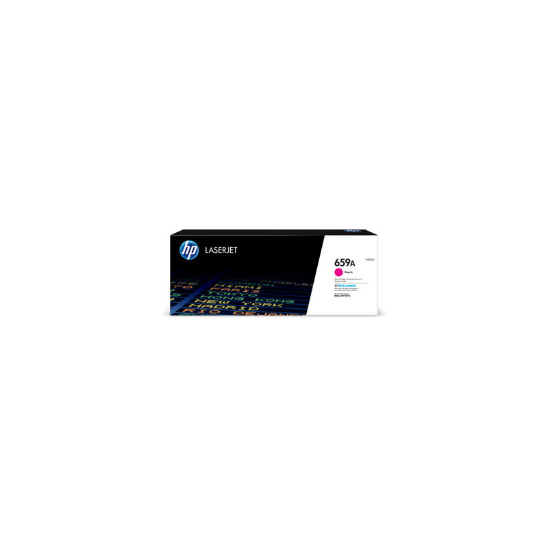 HP 659A Magenta Original LaserJet Toner Cartridge 13000 Pages pour M856 ...